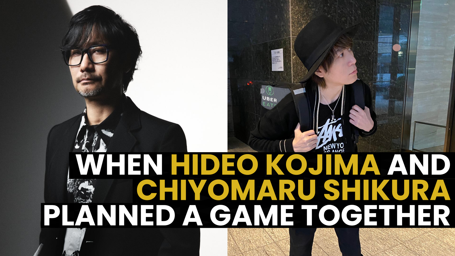 When Hideo Kojima and Chiyomaru Shikura planned a game together - Kiri ...