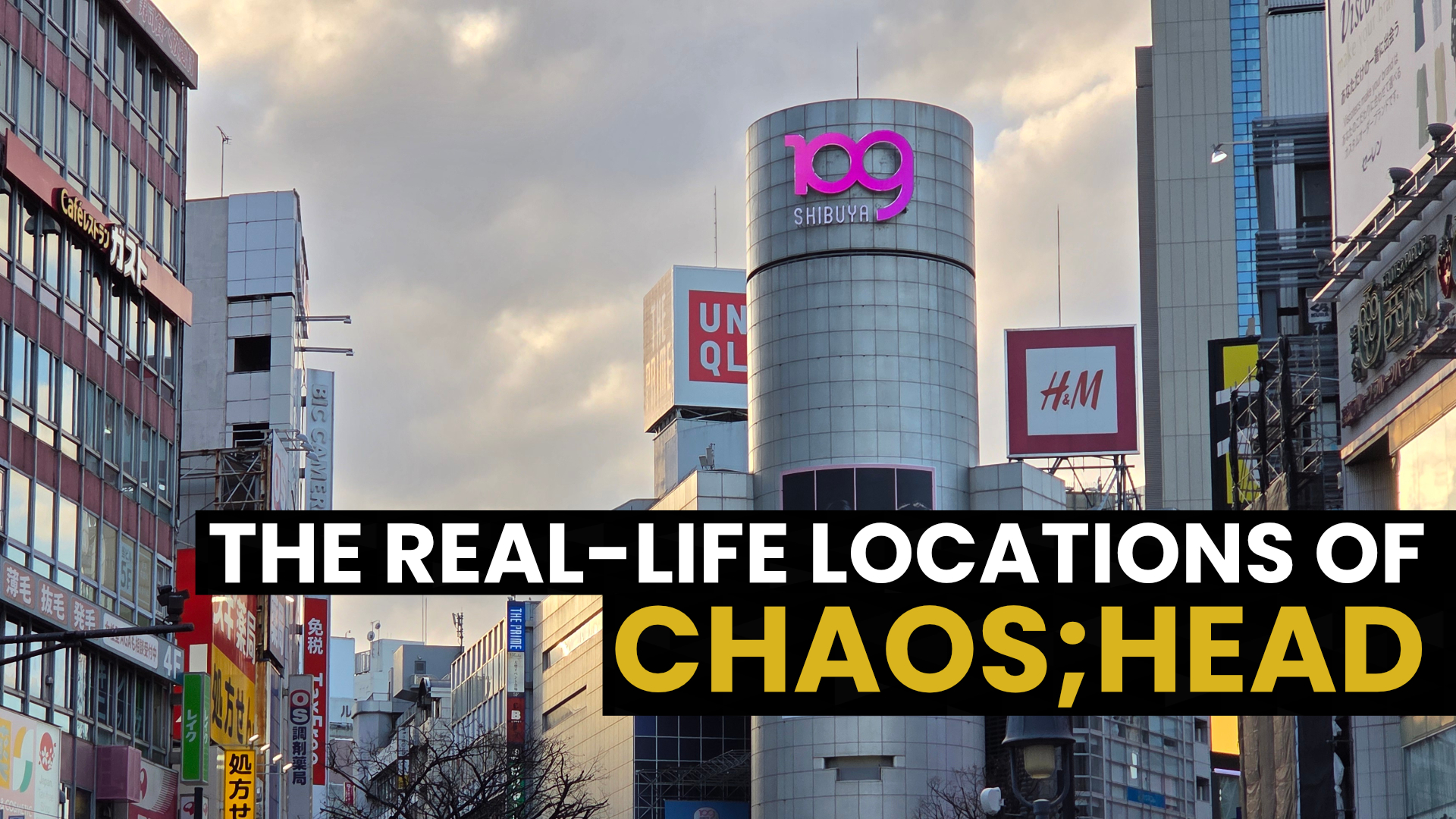 The real-life locations of Chaos;Head - Kiri Kiri Basara